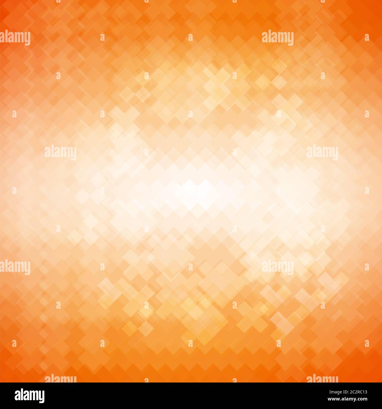 Orange Polygonal Background. Rumpled Square Pattern. Low Poly Texture ...