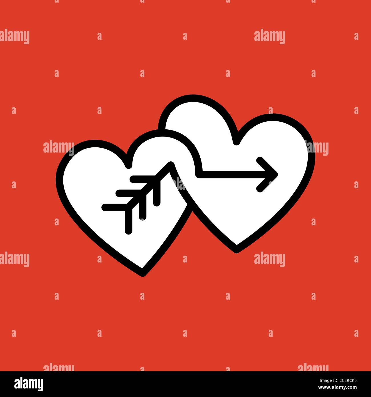 Cupid arrow art hi-res stock photography and images - Alamy