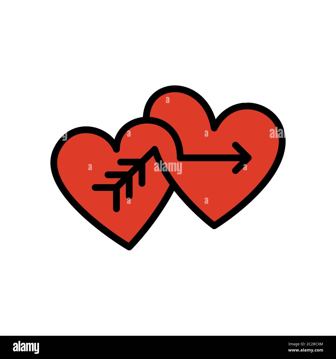 Arrow cupid Cut Out Stock Images & Pictures - Alamy