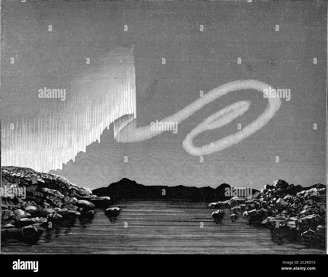 Aurora Borealis Sketch