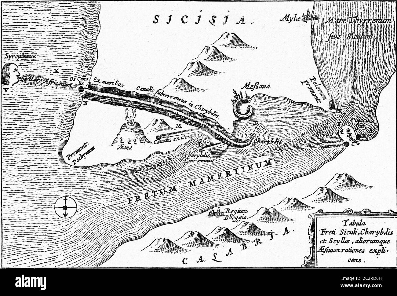 Scylla And Charybdis Map