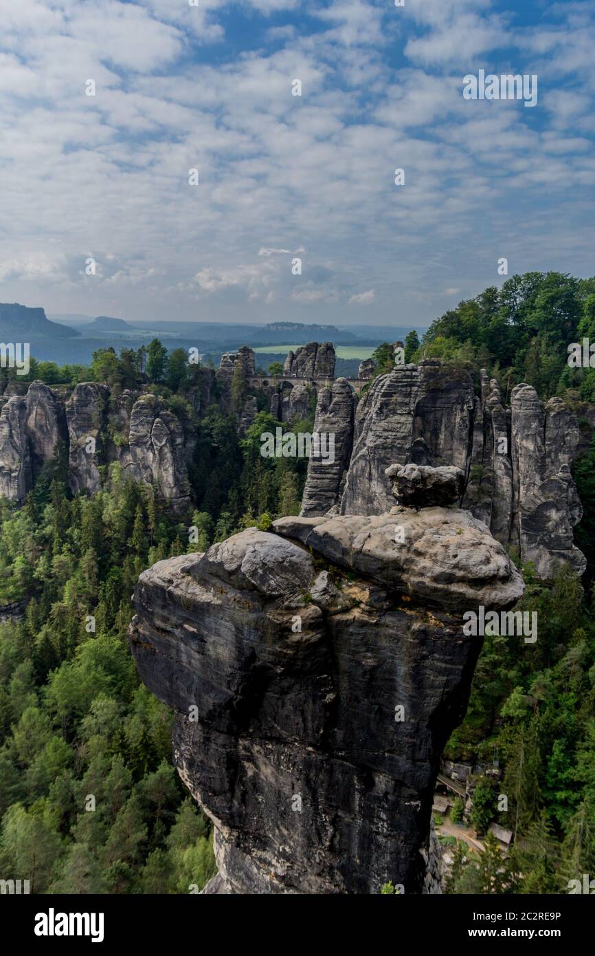 Exploration tour through the saxon switzerland on diffenrent Places ...
