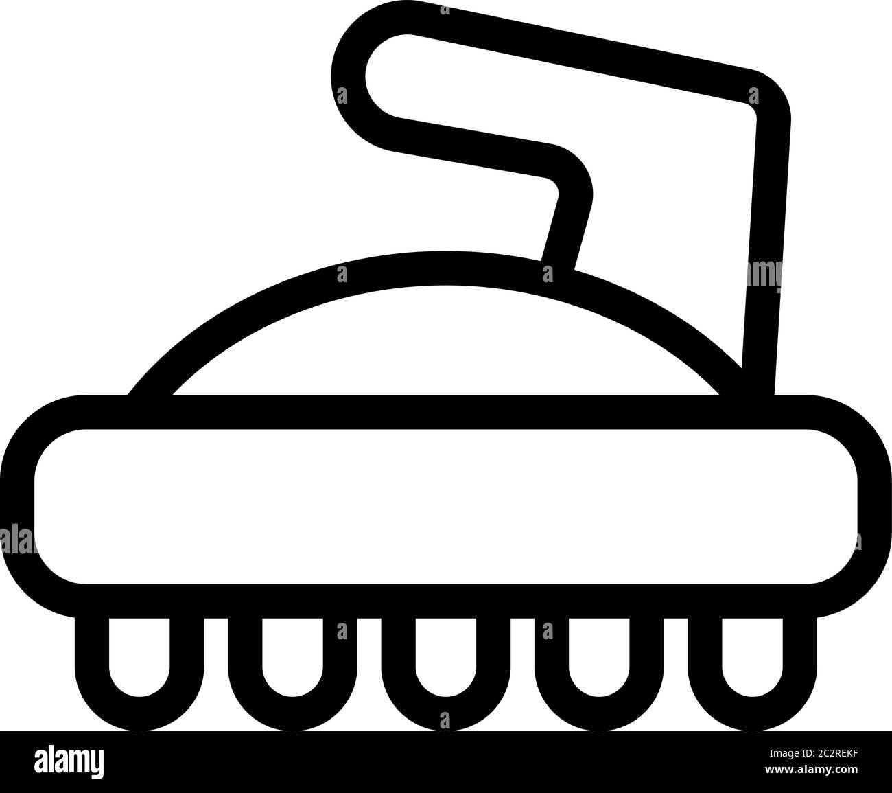 cellulite massager icon vector outline illustration Stock Vector Image ...