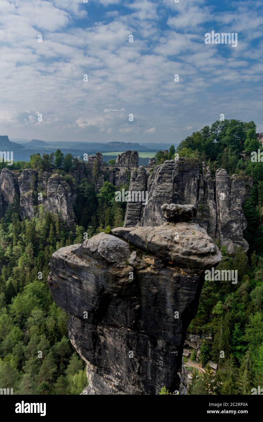 Exploration tour through the saxon switzerland on diffenrent Places ...