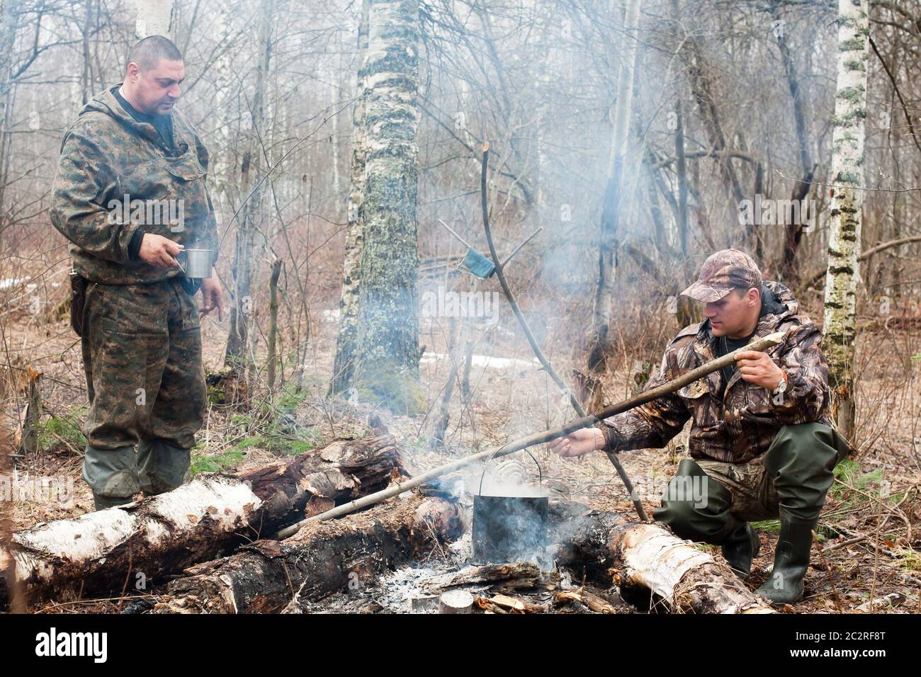 Fire flame cooking camping hi-res stock photography and images - Alamy