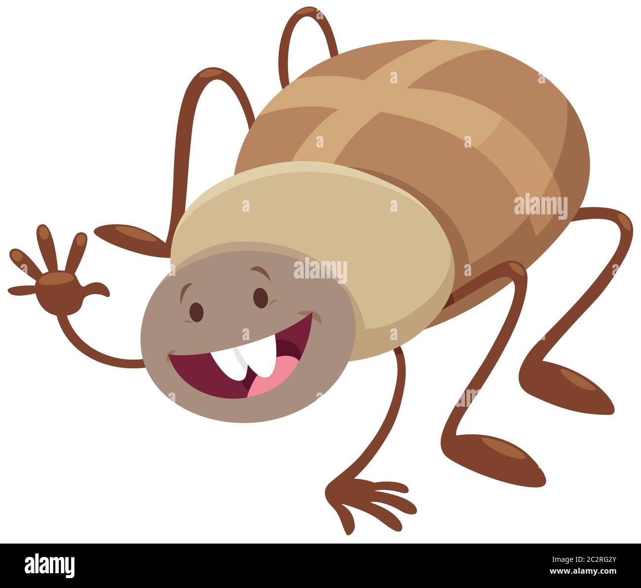 funny spider insect comic animal character Stock Photo - Alamy