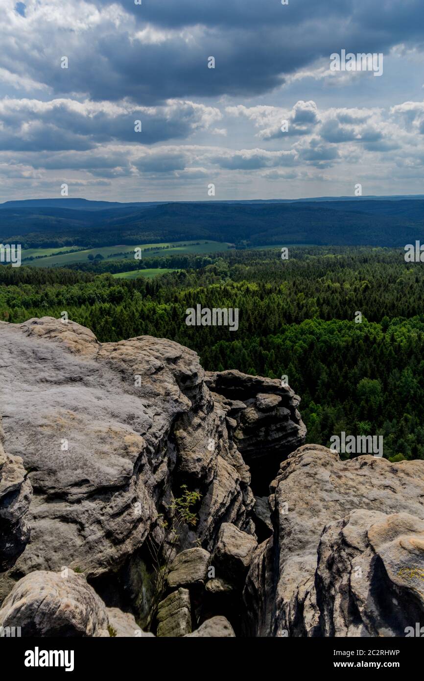 Exploration tour through the saxon switzerland on diffenrent Places ...