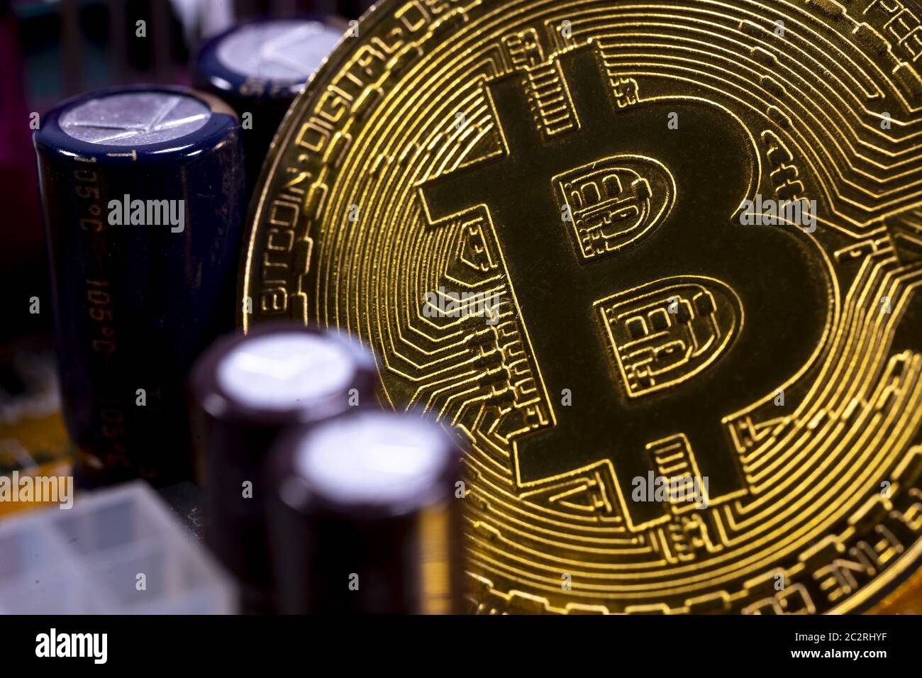 Bitcoin pcb hi-res stock photography and images - Alamy