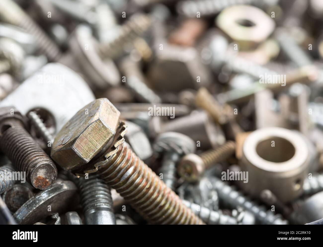 Mess of bolts hi-res stock photography and images - Alamy