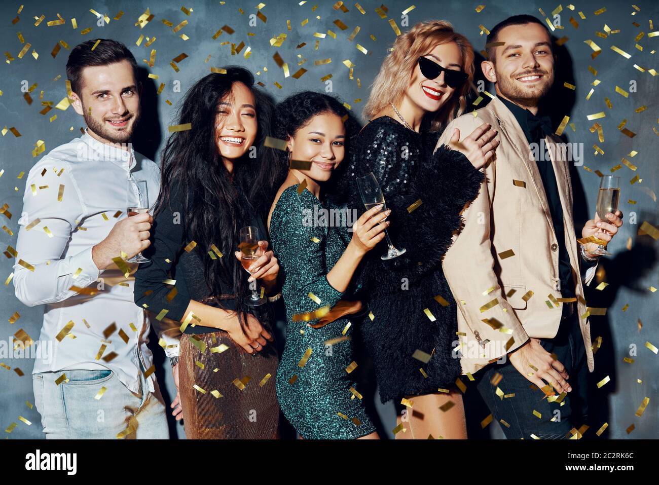 Happy multiethnic people dancing dance hi-res stock photography and ...