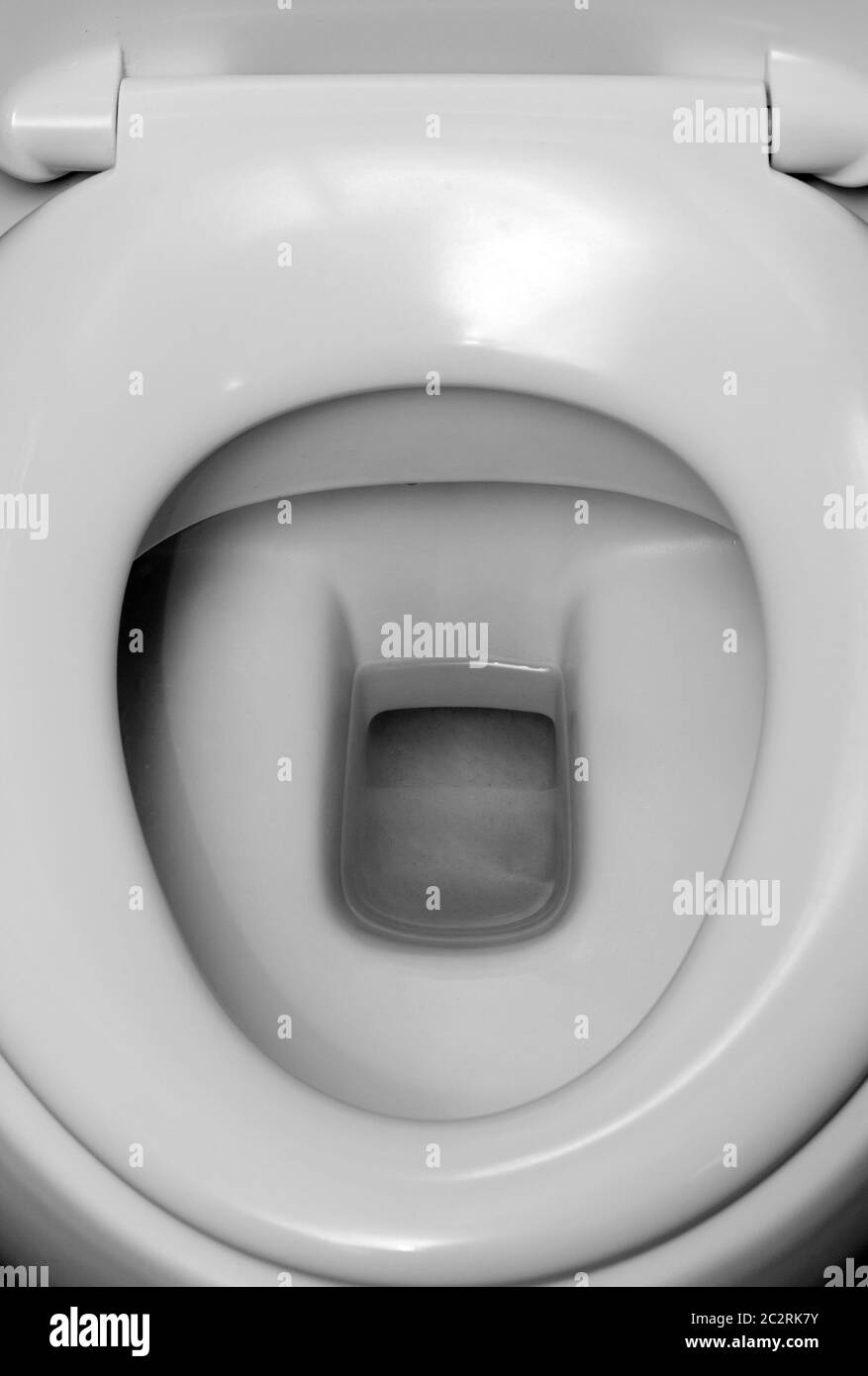 Bathroom interior view toilet Black and White Stock Photos & Images - Alamy