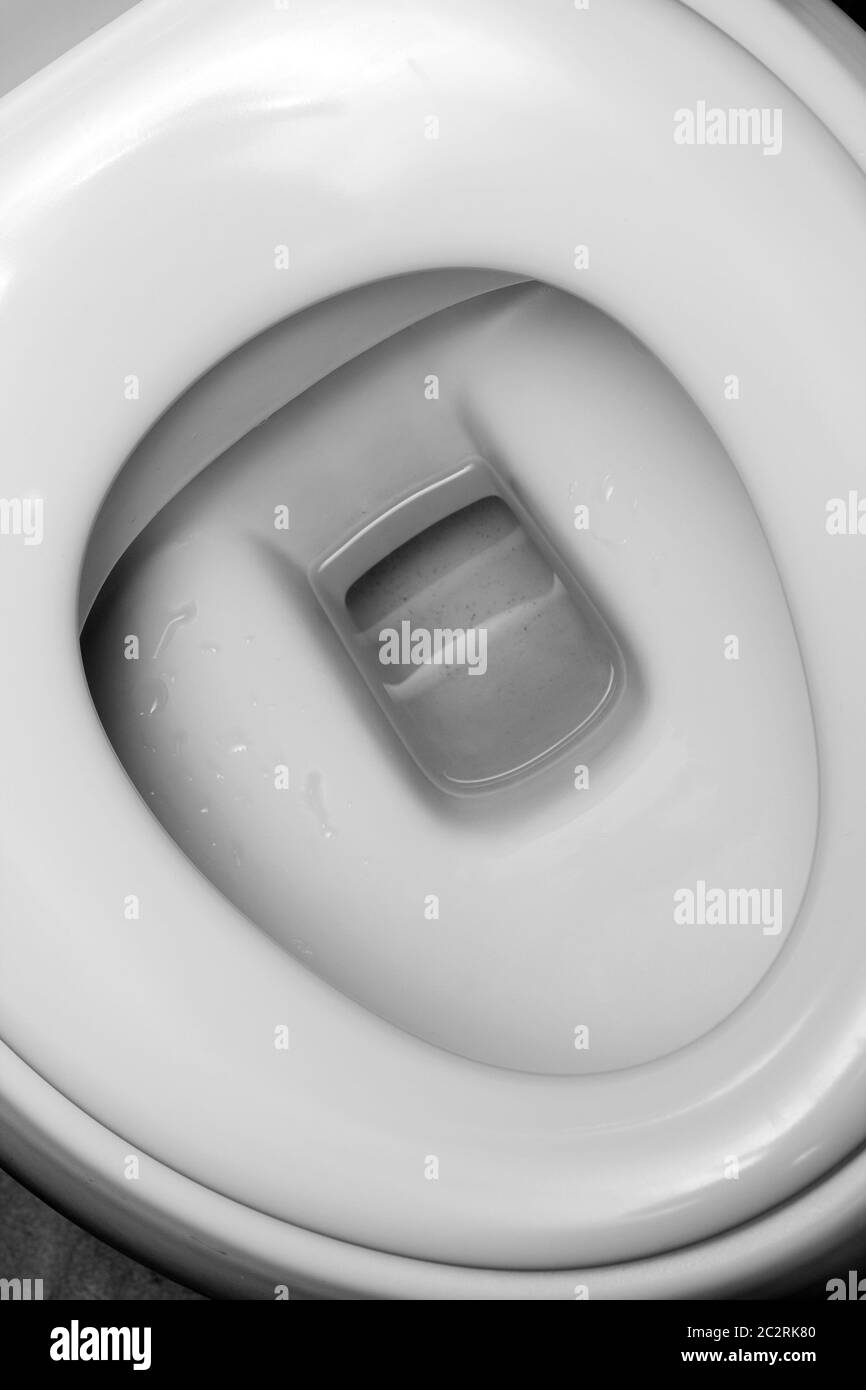 Bathroom interior view toilet Black and White Stock Photos & Images - Alamy