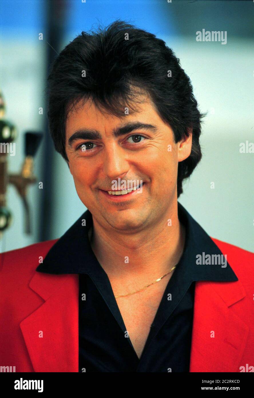 Deutscher Sänger WOLFGANG EDENHARDER als Gast der ZDF Sendung ...