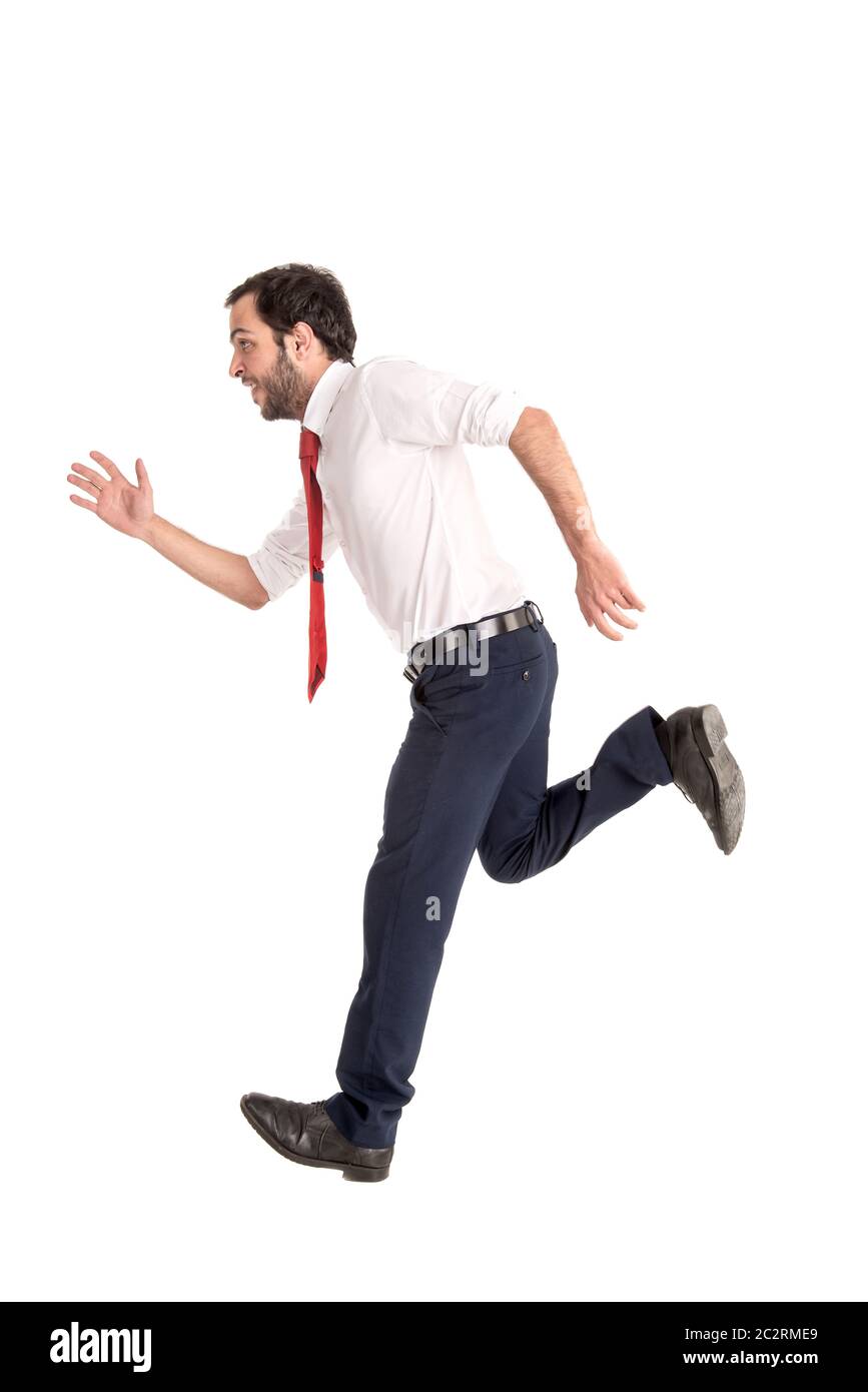 Run a marathon Cut Out Stock Images & Pictures - Alamy