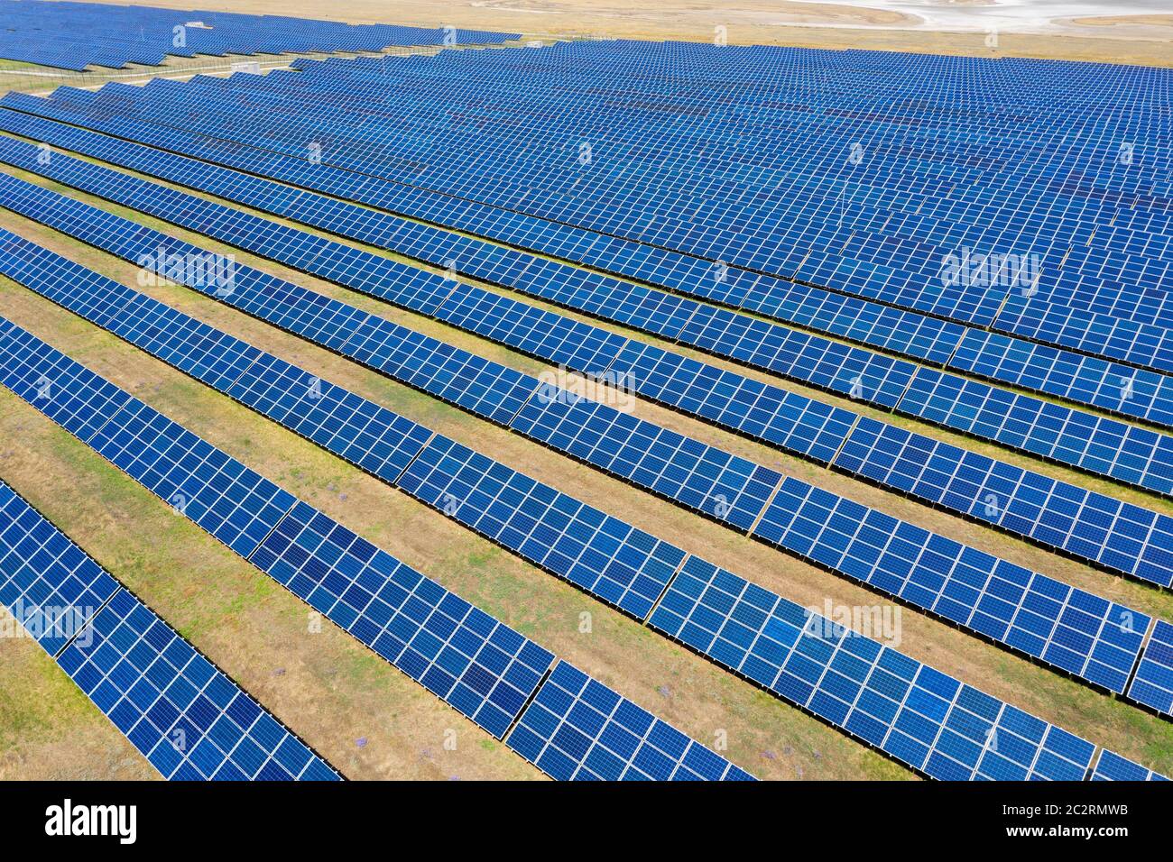 many panels of solar cells Stock Photo - Alamy