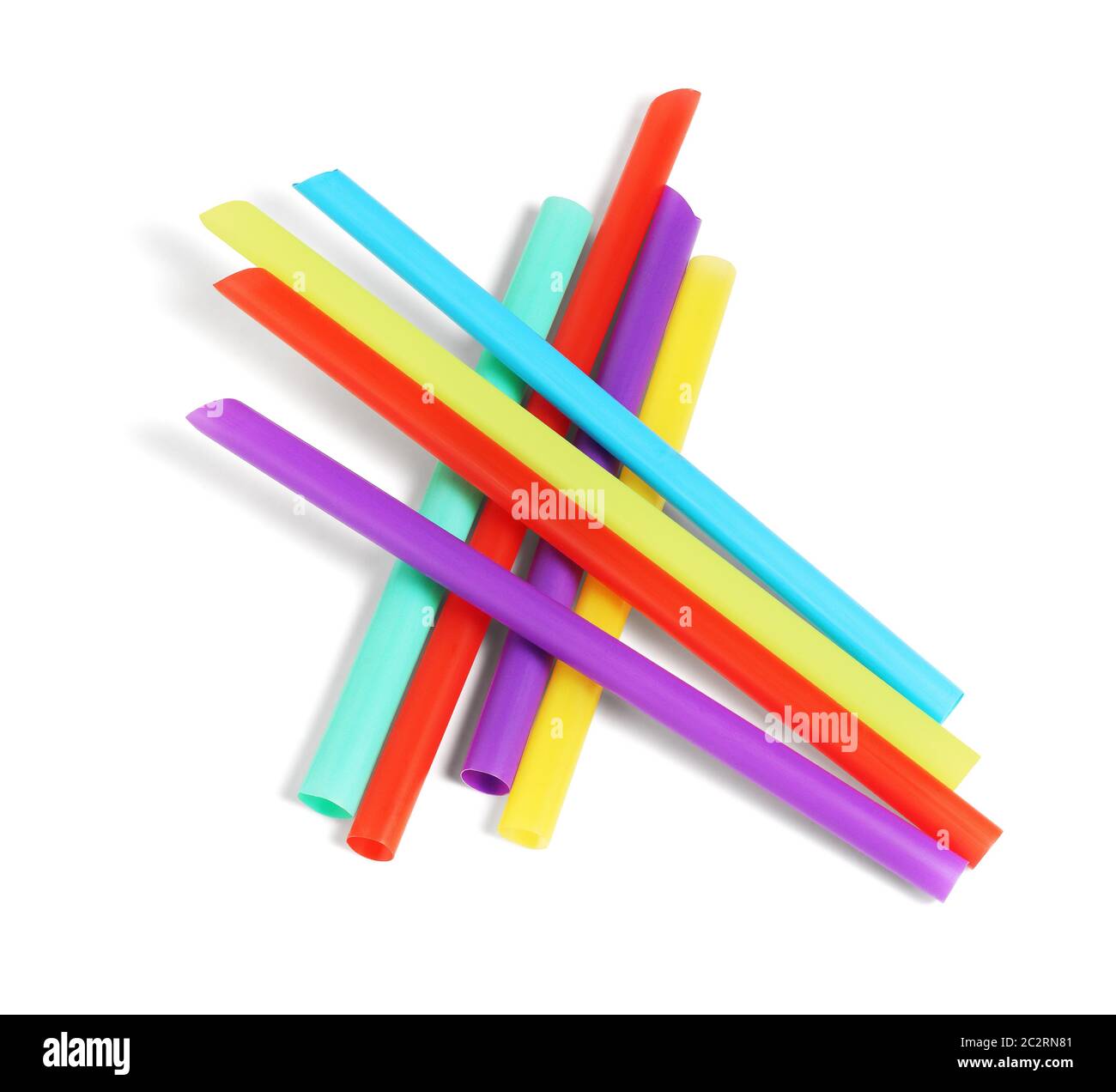 Plastic straws pile hi-res stock photography and images - Alamy