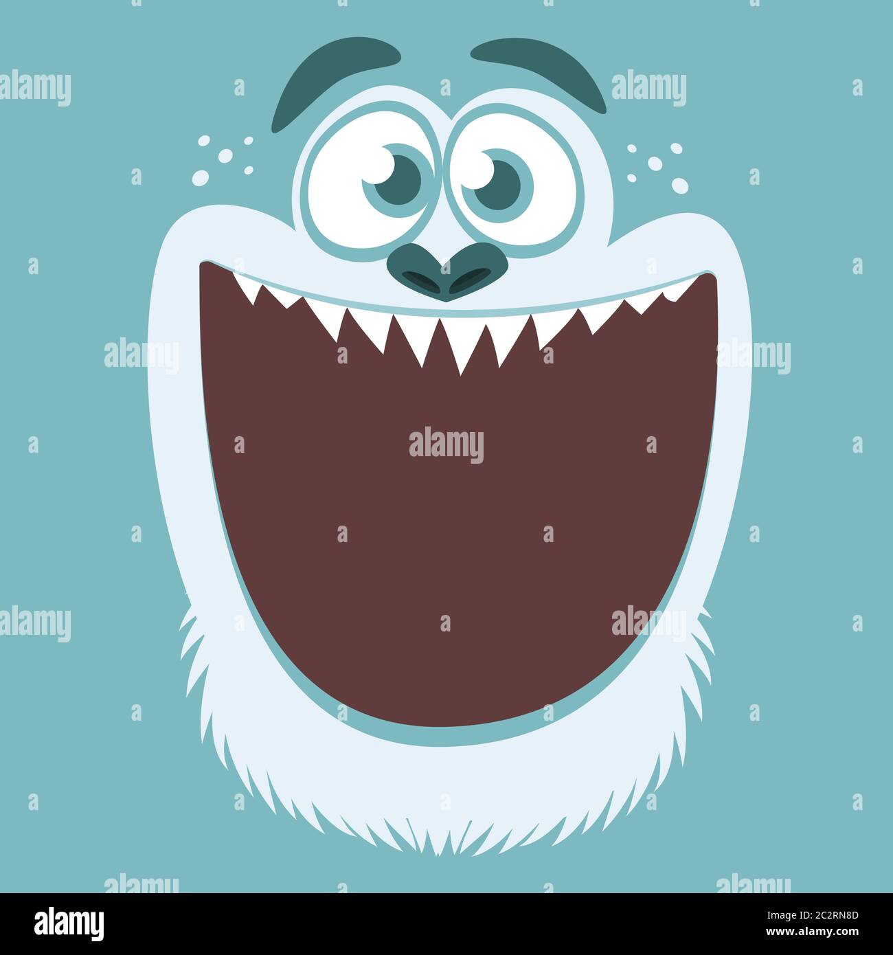 Yeti vector vectors Stock Vector Images - Alamy