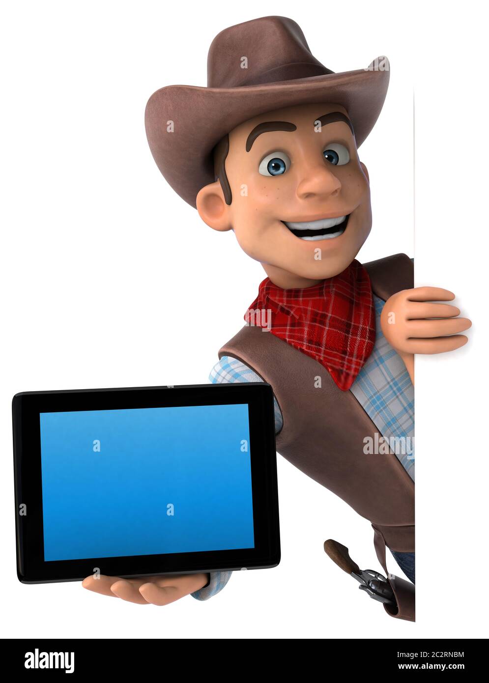 Computer cowboy Cut Out Stock Images & Pictures - Alamy