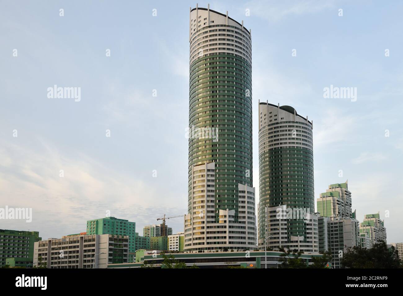 Pyongyang skyline 2019 hi-res stock photography and images - Alamy