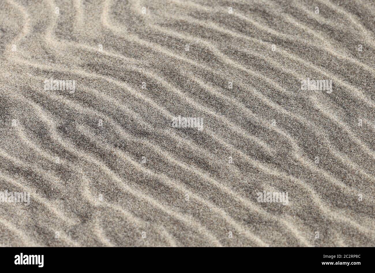 Ripples pattern as seen in sand on a beach Stock Photo - Alamy