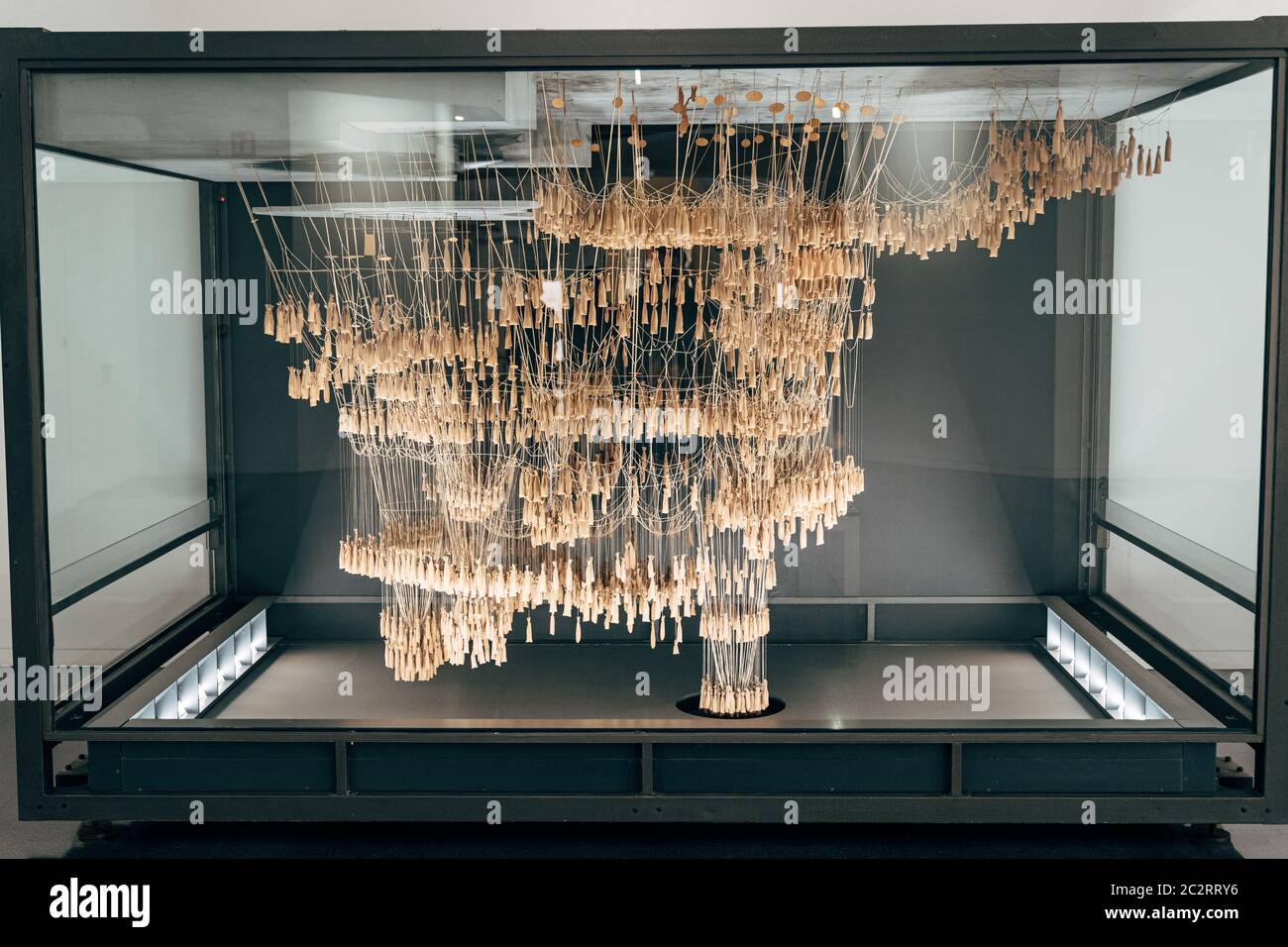 The rope model invented by Gaudi is a way of designing when he built ...