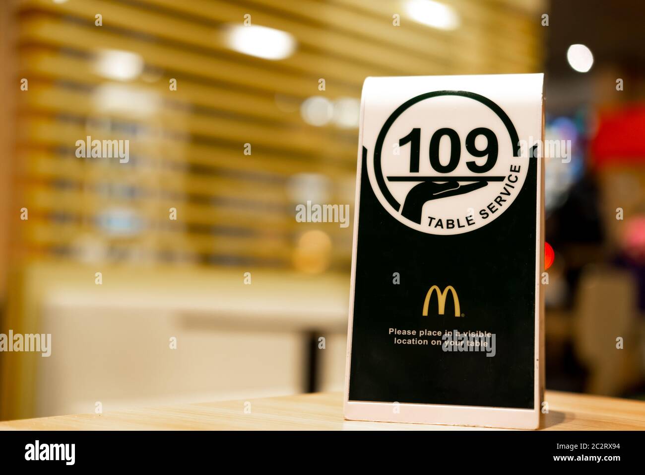 Mcdonalds table service hi-res stock photography and images - Alamy