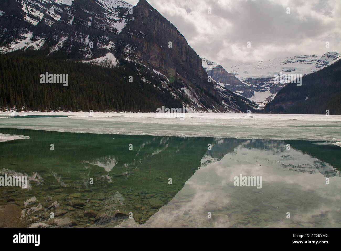 Famous wonderful Lake Louise landscape, Banff National Park, Alberta, Canada Stock Photo - Alamy