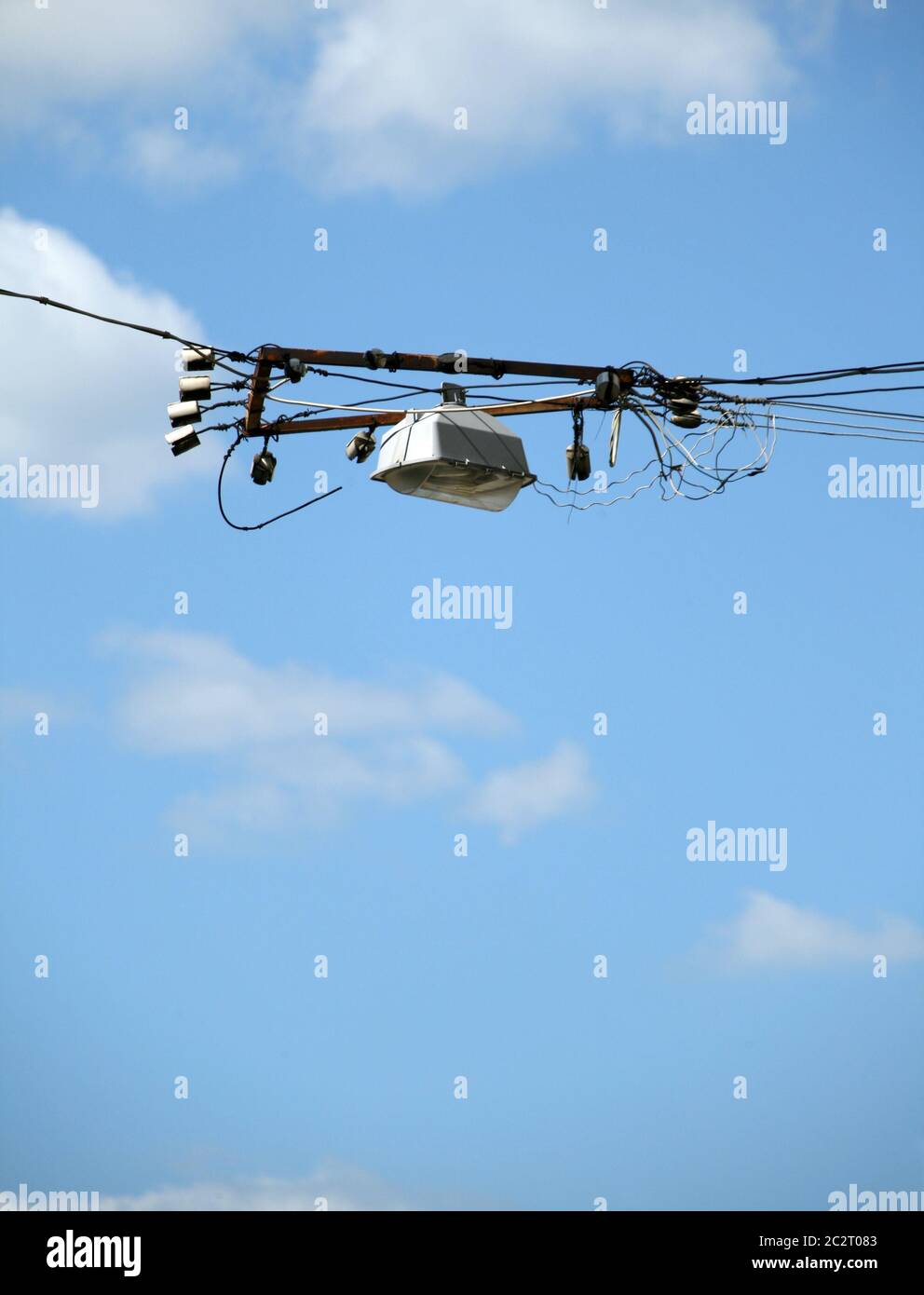 Street lighting damaged hi-res stock photography and images - Alamy
