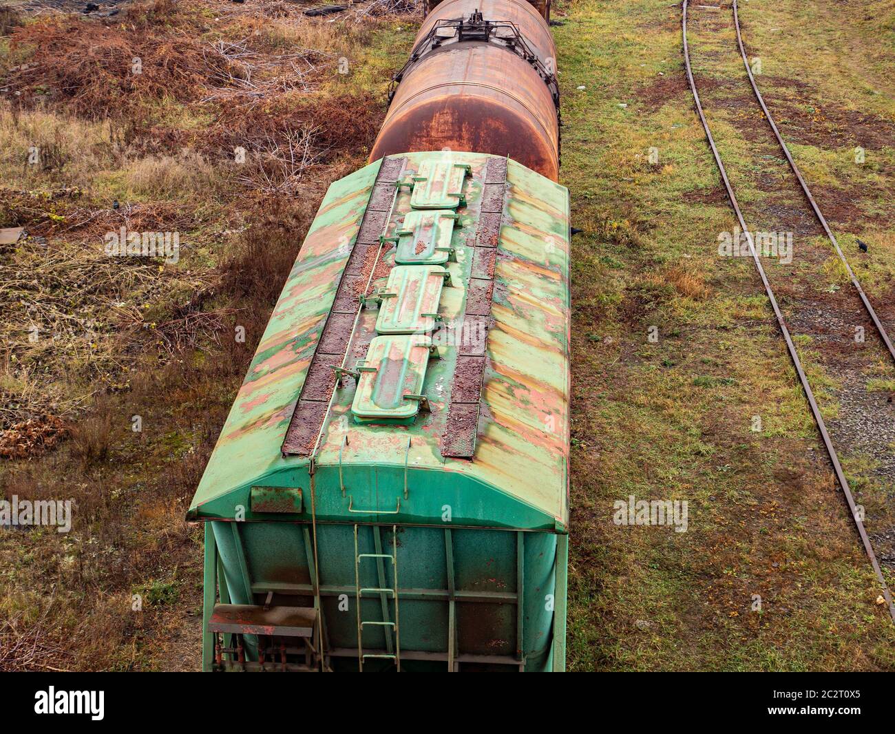 Trolley cars rail way hi-res stock photography and images - Alamy