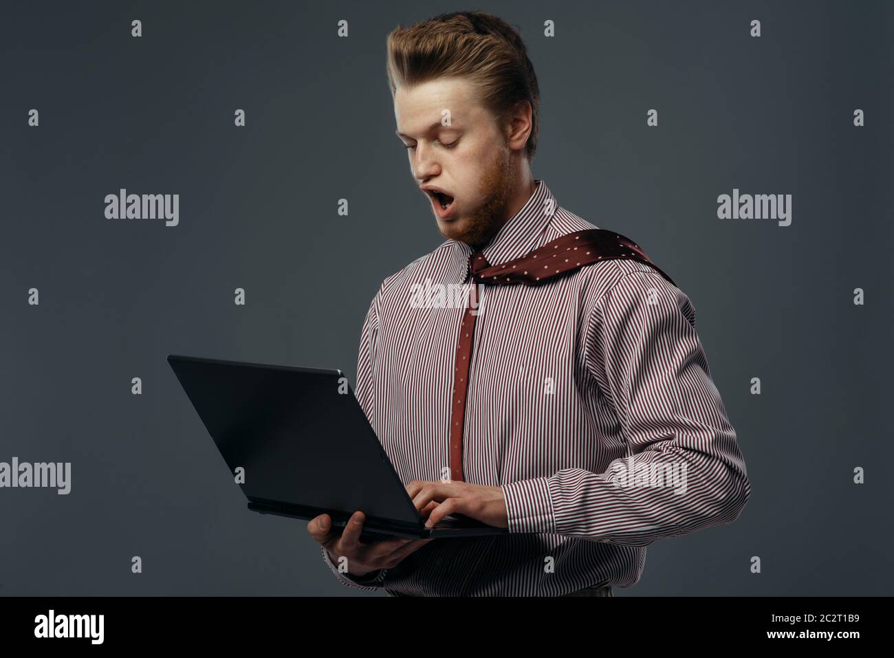 Man hair blowing wind hi-res stock photography and images - Alamy