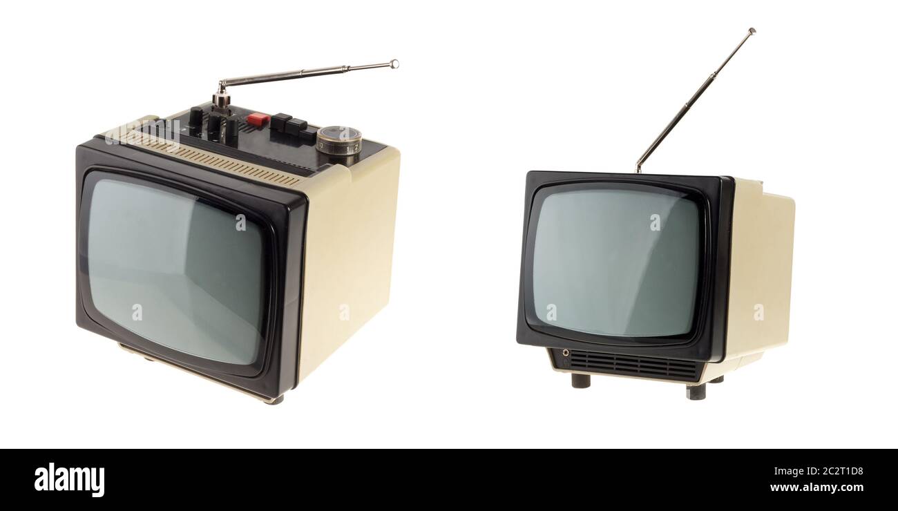 Vintage television knobs buttons isolated hi-res stock photography and ...