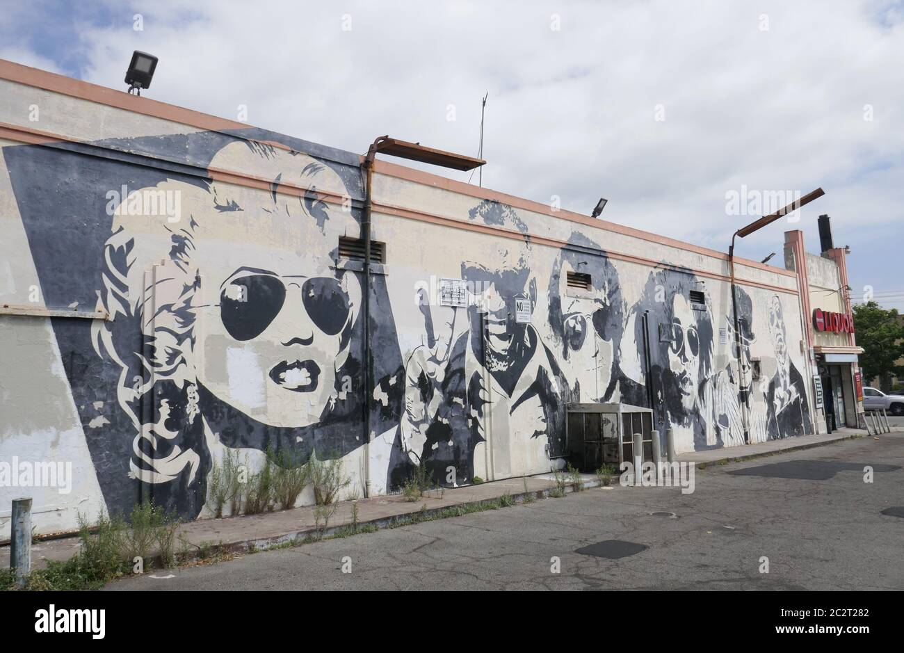 Ray charles mural hi-res stock photography and images - Alamy