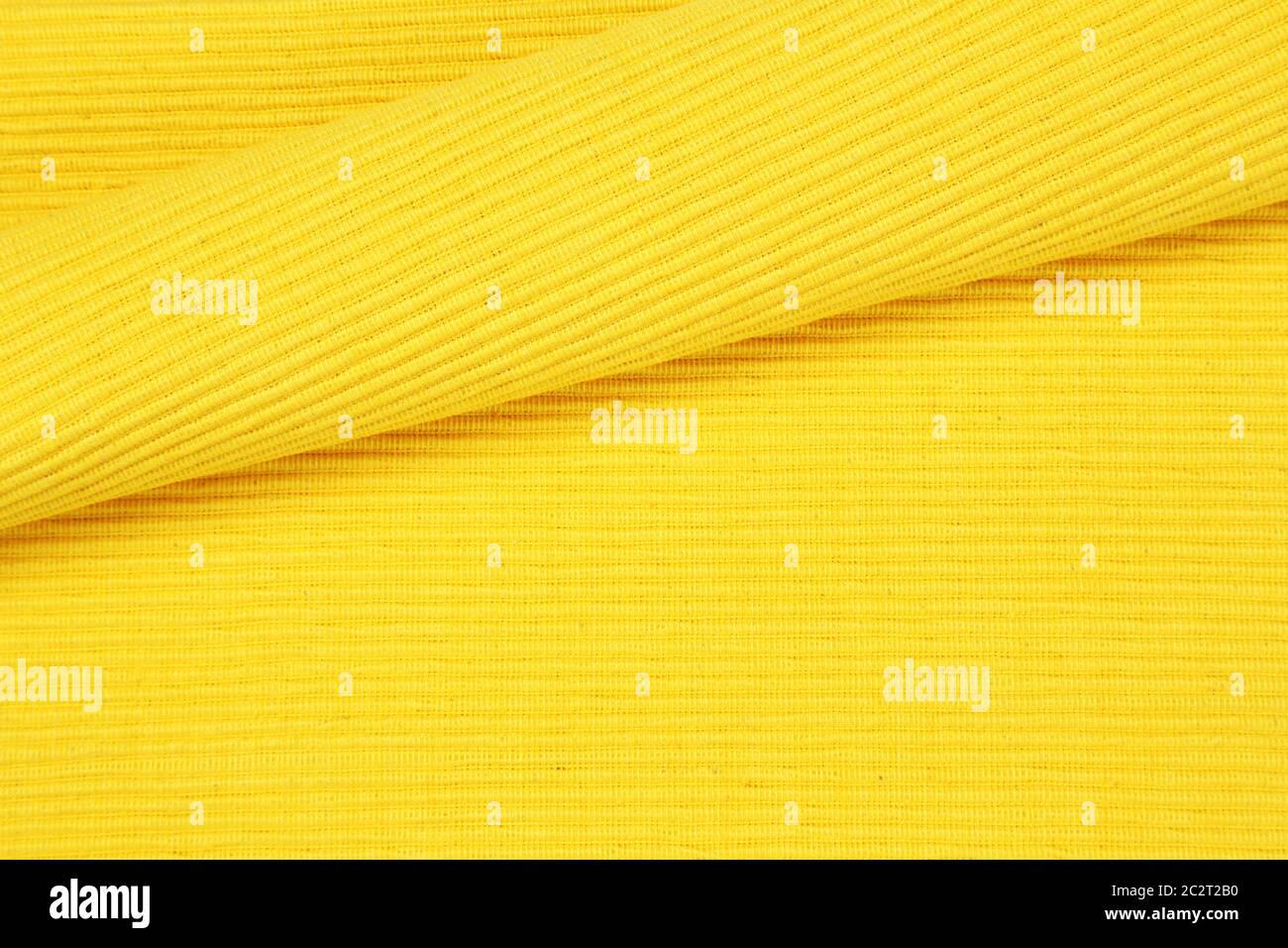 Detail of yellow woven cotton place mat - background, full frame Stock ...