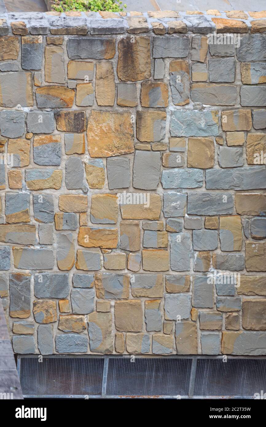 Masonry Stone Wall Building Exterior Structure Stock Photo - Alamy