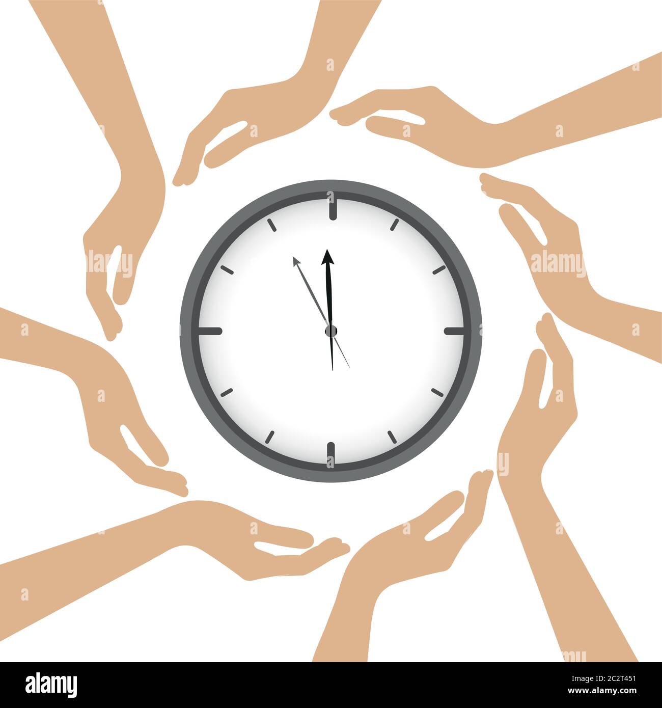 Human Hour Stock Vector Images - Alamy