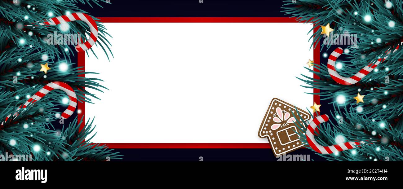 New year christmas pine Stock Vector Images - Alamy