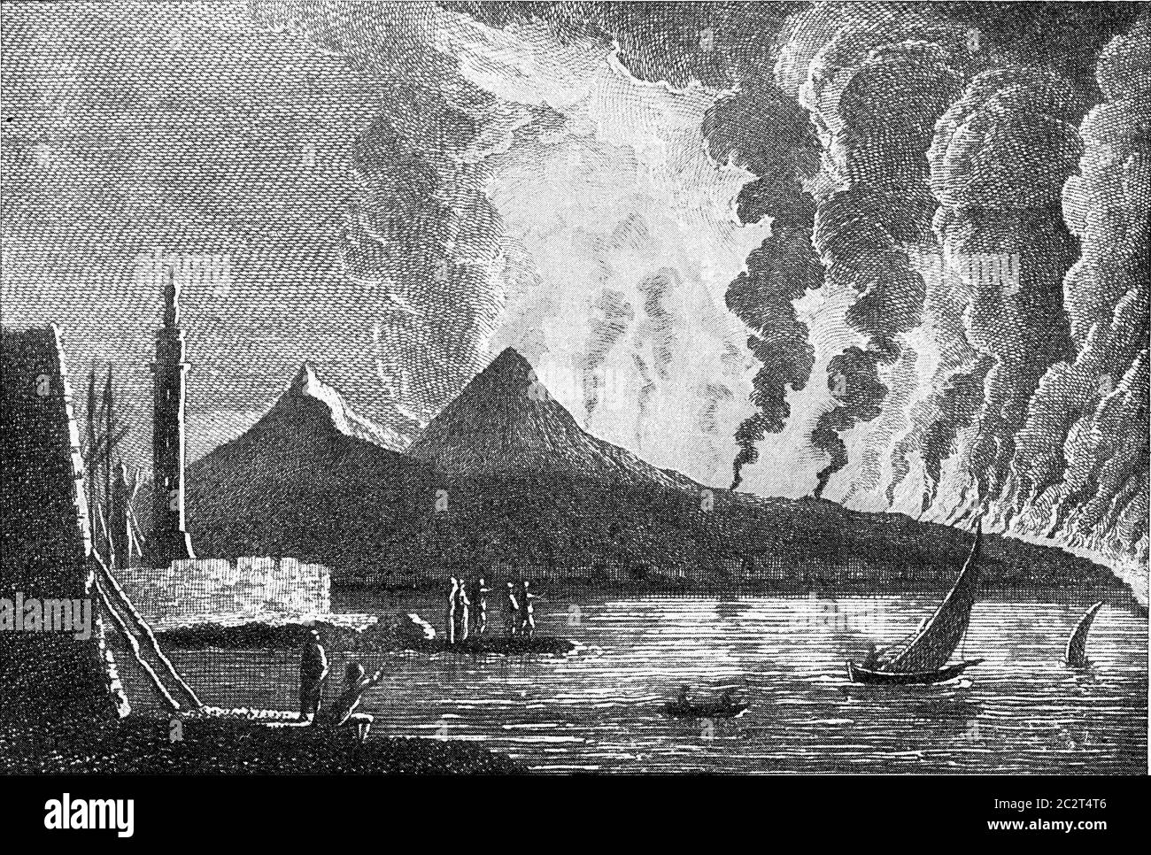 1974 eruption Black and White Stock Photos & Images - Alamy