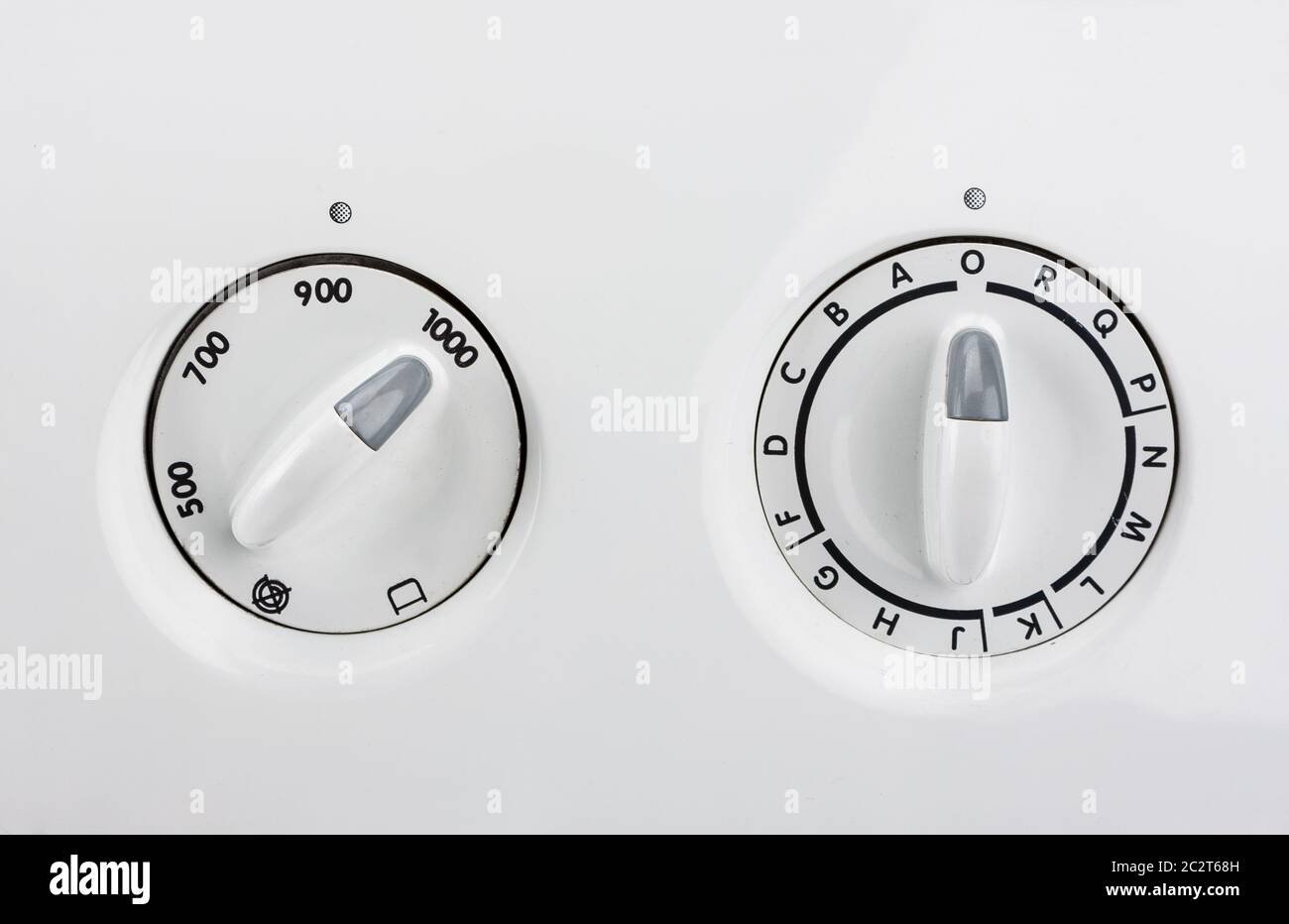 Control panel of a washing machine Stock Photo - Alamy