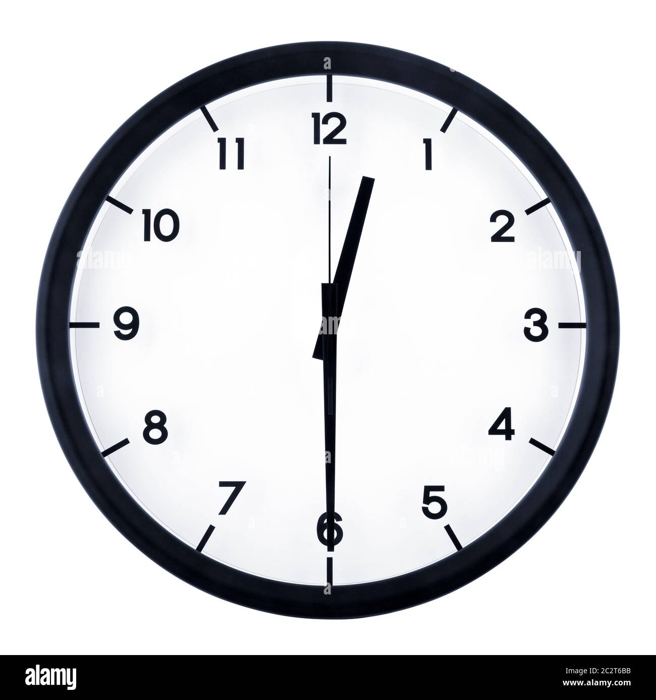 Classic Analog Clock Pointing At 8 O clock Isolated On White classic-analog-clock-pointing-at-8-o-clock-isolated-on-white