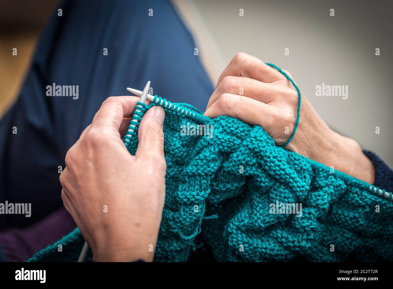 Knitting Hands