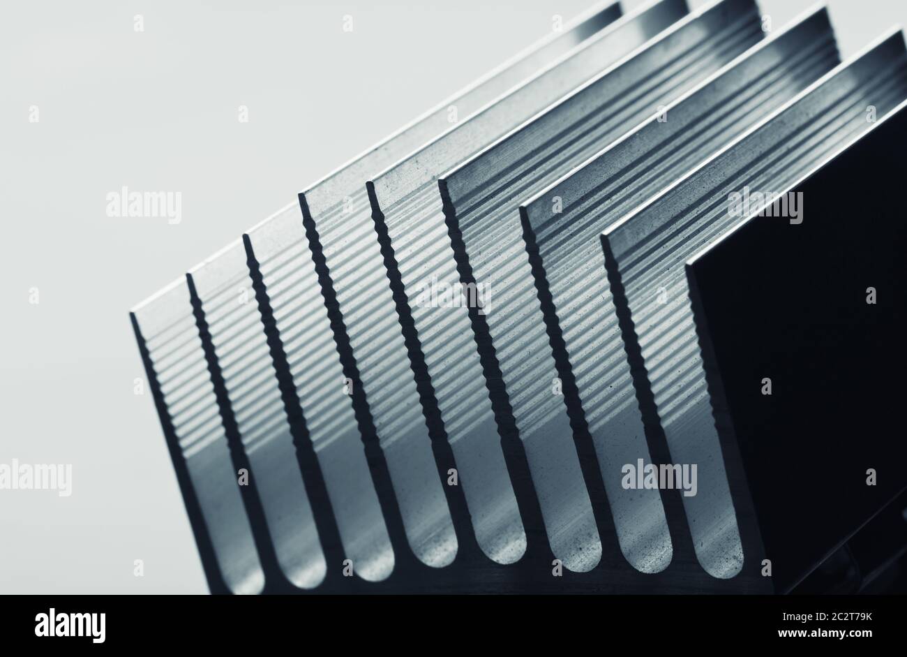 Image of metal radiator closeup picture isolated on white Stock Photo ...