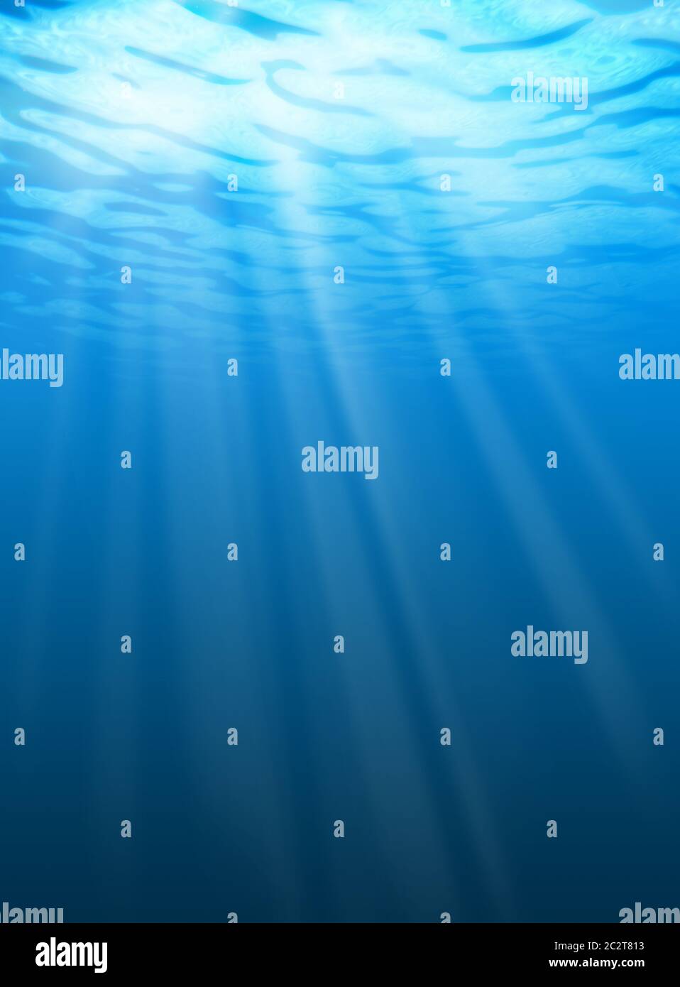 Blue water ripples underwater. Texture of background Stock Photo - Alamy