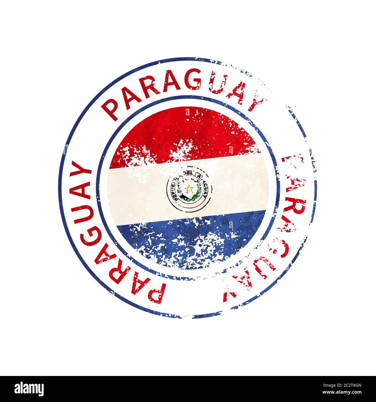 Vintage map of paraguay hi-res stock photography and images - Alamy