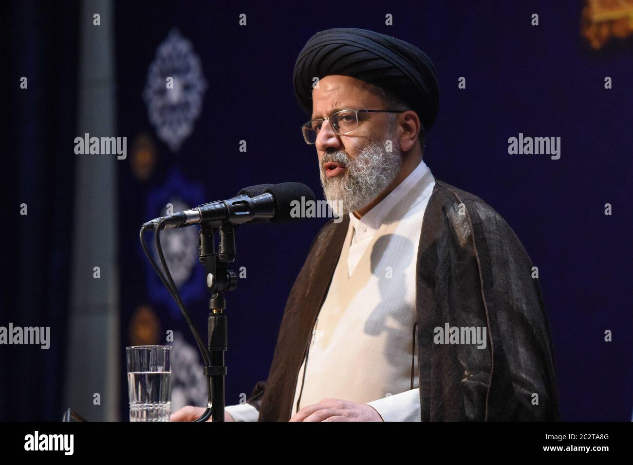 Seyed Ebrahim Raeisi, the president of Islamic Republic of Iran Stock ...