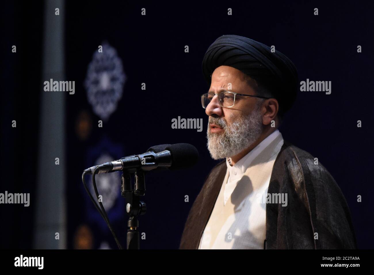Seyed Ebrahim Raeisi, the president of Islamic Republic of Iran Stock ...