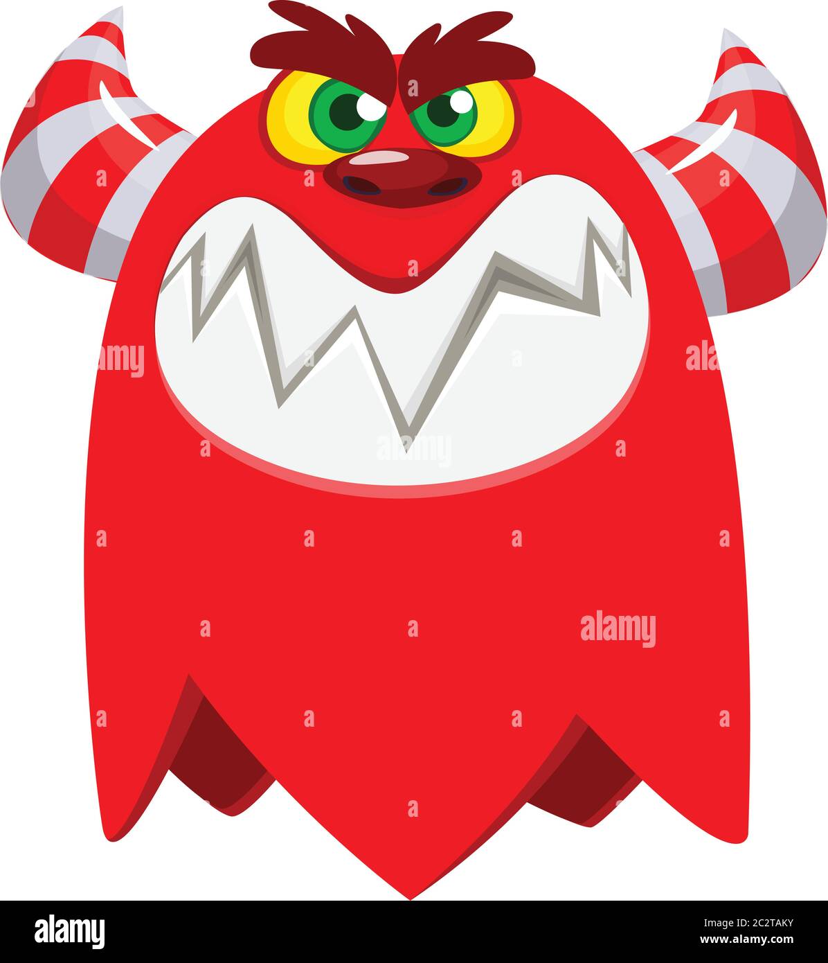 Cartoon Angry Monster Halloween Illustration Of Scary Monster Stock Cartoon Angry Monster Halloween Illustration Of Scary Monster Stock