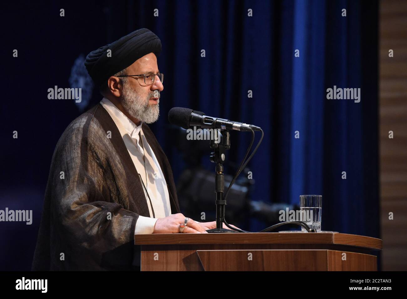 Seyed Ebrahim Raeisi, the president of Islamic Republic of Iran Stock ...