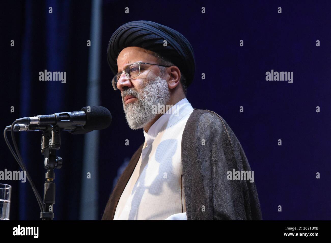 Seyed Ebrahim Raeisi, the president of Islamic Republic of Iran Stock ...