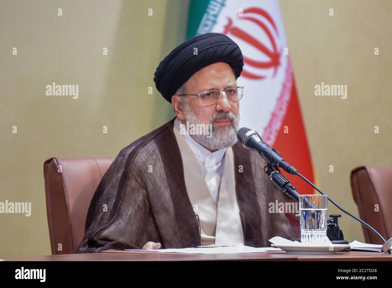 Seyed Ebrahim Raeisi, the president of Islamic Republic of Iran Stock ...