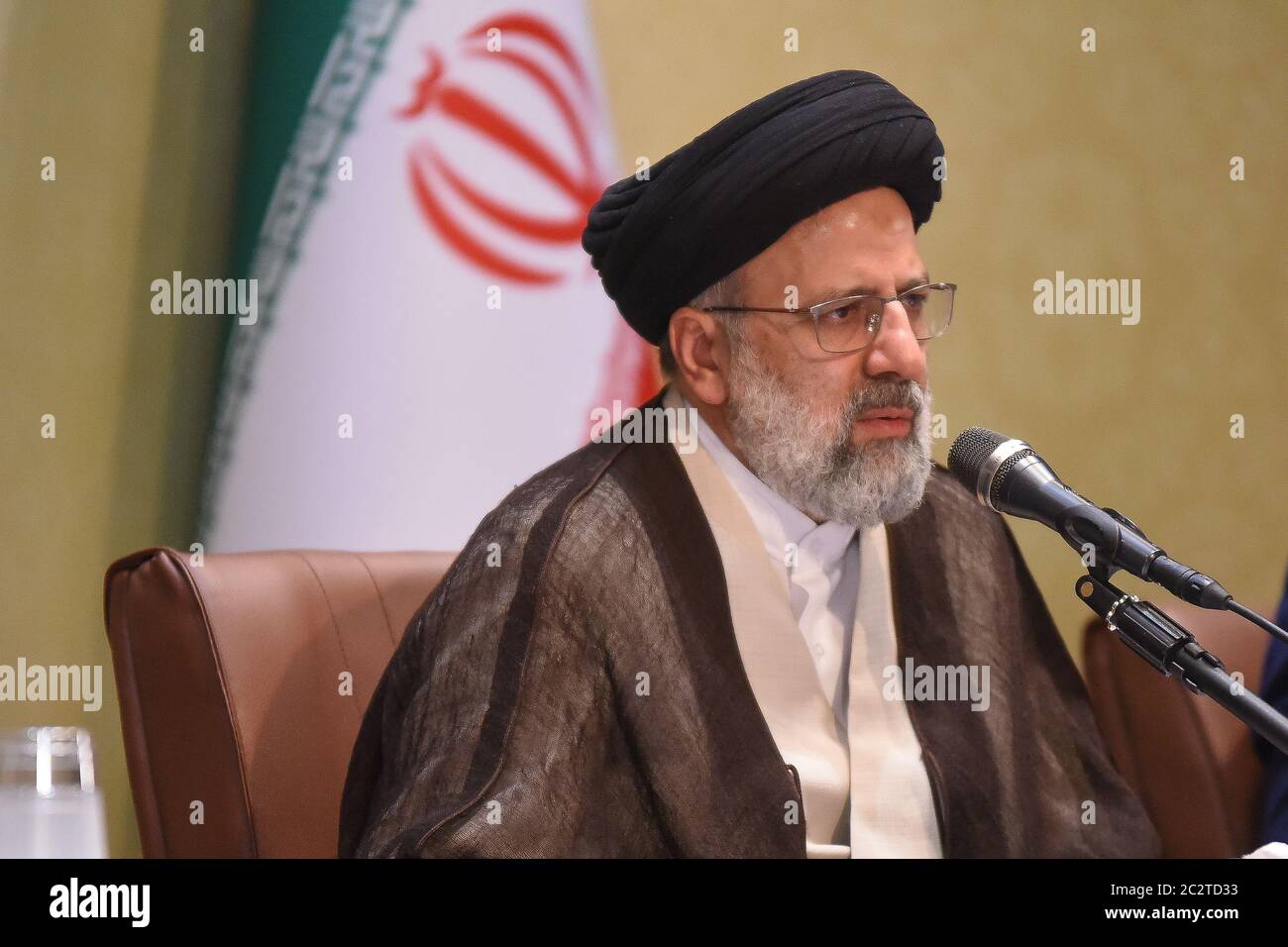 Seyed Ebrahim Raeisi, the president of Islamic Republic of Iran Stock ...